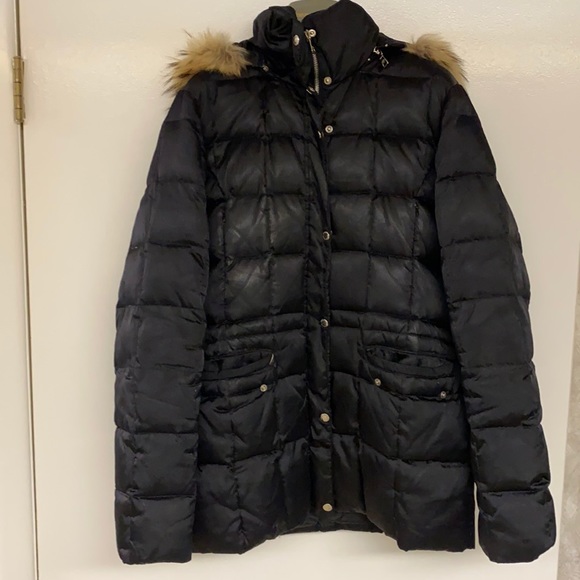 Andrew Marc | Jackets & Coats | Andrew Marc Fur Hooded Down Coat Size L ...